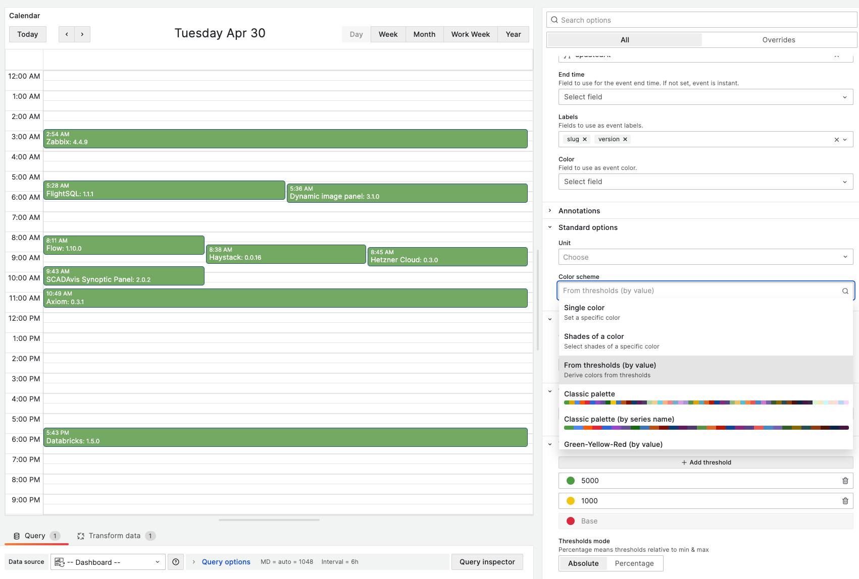 Coloring Events | Volkov Labs